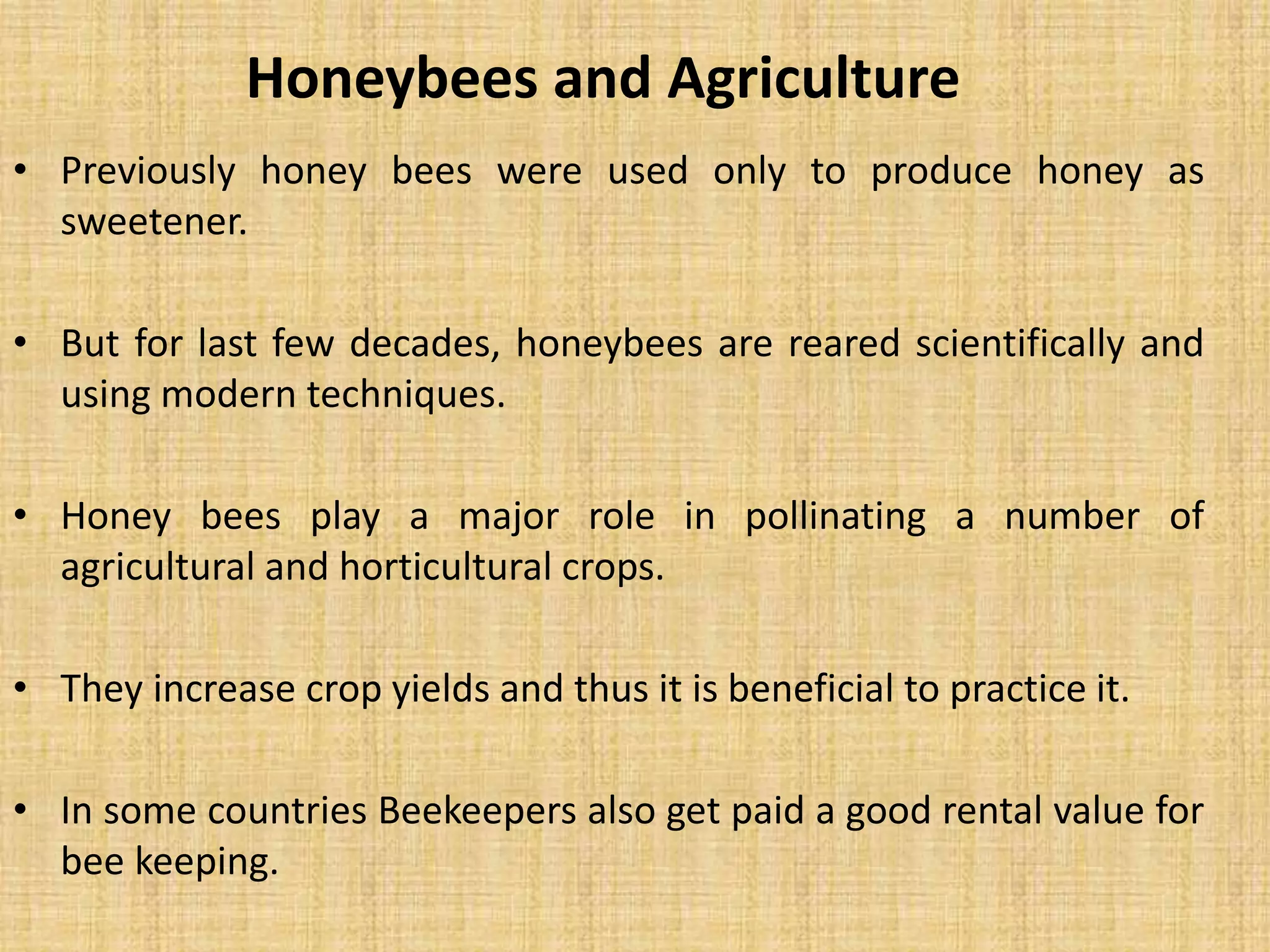 Apiculture an introduction | PPT