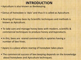 Apiculture an introduction | PPT