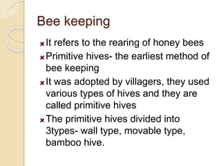 Apiculture and bee keeping.pptx
