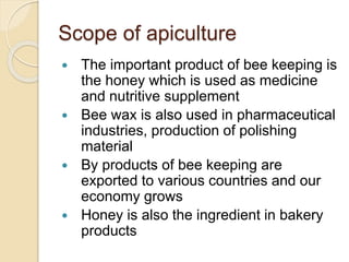 Apiculture and bee keeping.pptx