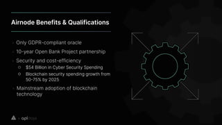 INTERFACE, by apidays - Connecting APIs to the Blockchain, Mason Burkhalter, API3 | PPT