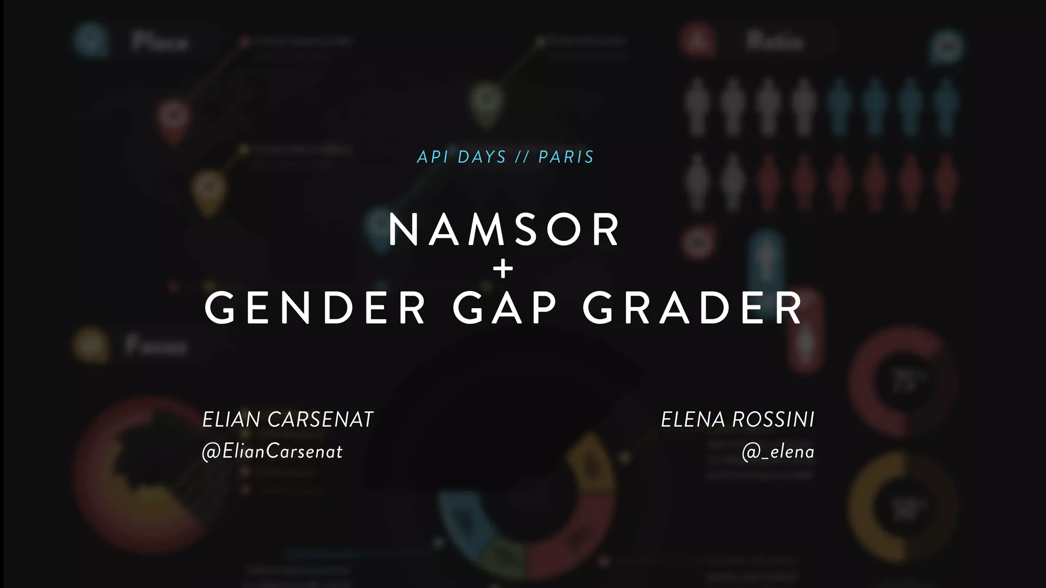 #APIDays Paris - NamSor API for 'Gender Gap Grader' | PDF