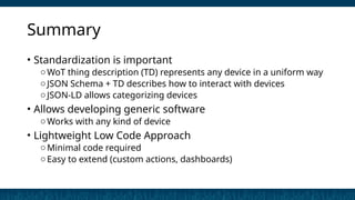 apidays Paris 2024 - Generic and Extensible Web of Things Manager Using JSON Schema & AI ...