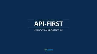 APidays Paris 2019 - API-First vs Data Driven Architecture by Jerome ...