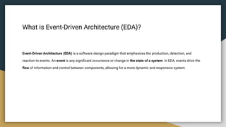 Apidays Paris 2023 - Kafka in Event-Driven Architectures, Hassane Moustapha, ENGIE | PPT