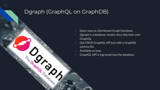 apidays LIVE Paris - The Rise of GraphQL for database APIs by Karthic Rao | PPT