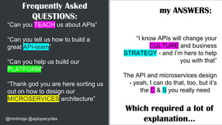 APIDays Paris - APIOps Cycles - Open and lean method for API Development | PPT