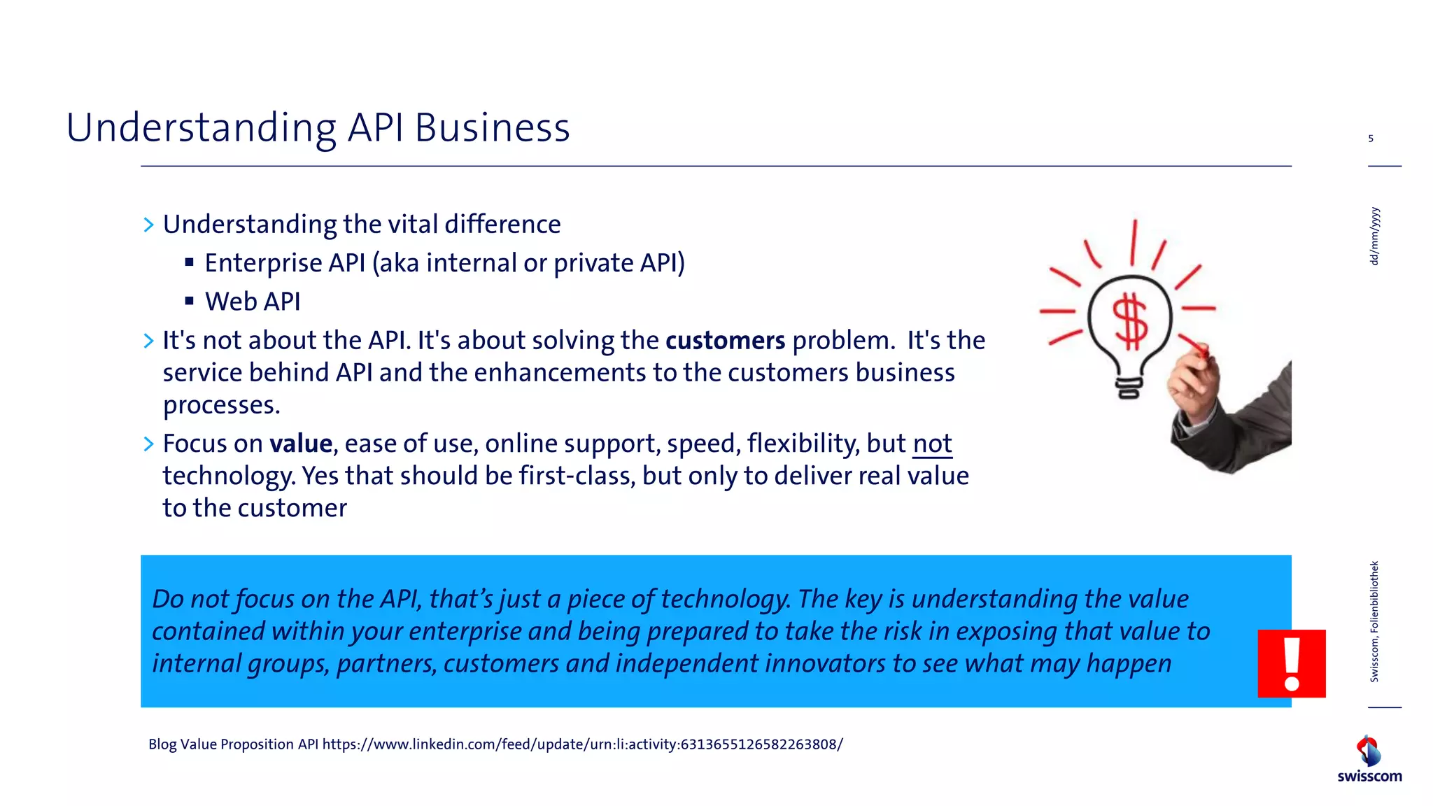 Swisscom API Journey | PDF | Business | Business and Finance