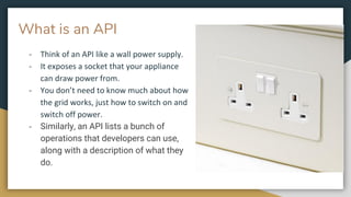 Api design and development | PPT