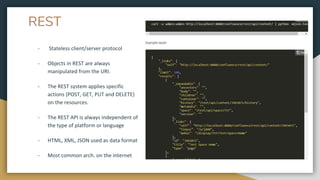 Api design and development | PPT