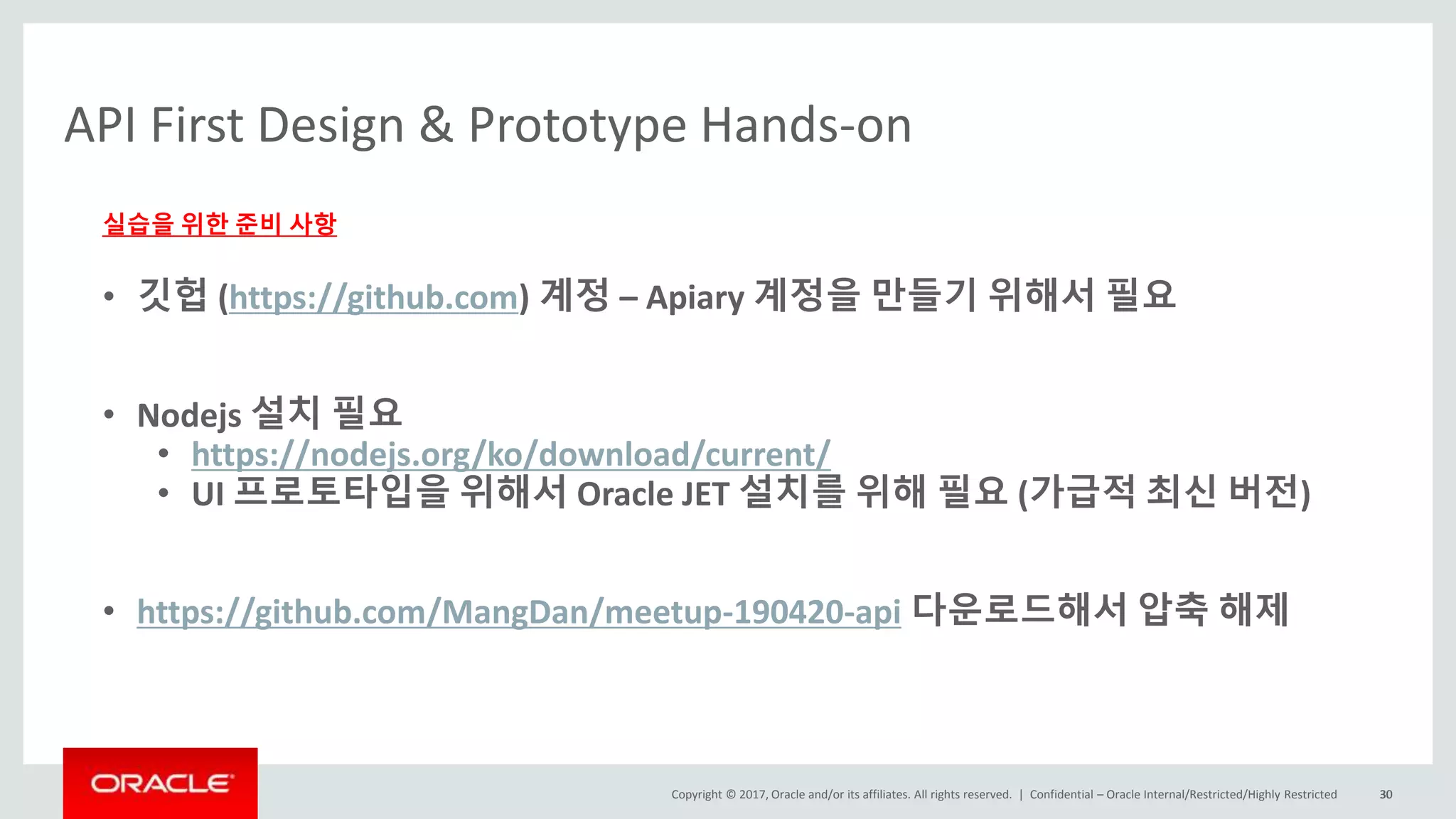 Api design and prototype | PPT