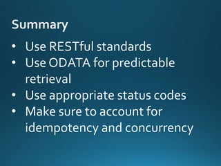 Api design and usability | PPT