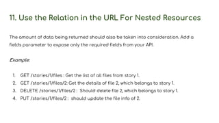 API Design- Best Practices | PPTX | Web Development | Internet