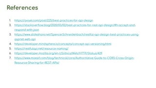 API Design- Best Practices | PPTX