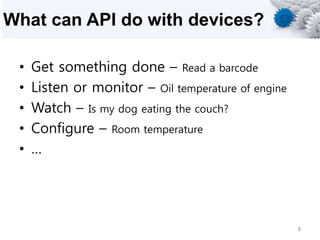 API Design Concepts for Device Programming | PPT