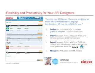 API Design Essentials - Akana Platform Overview | PDF