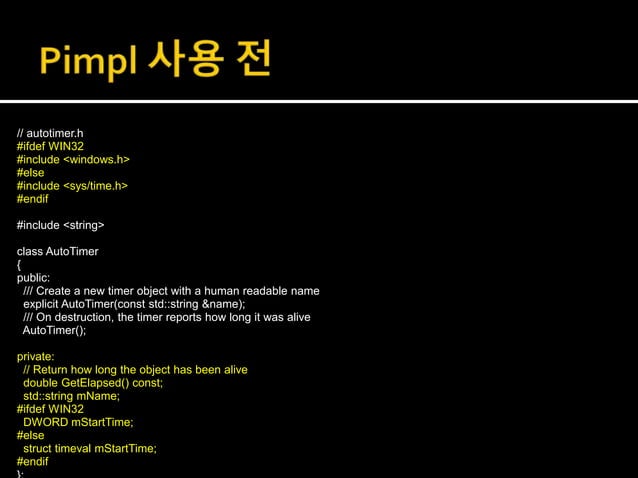 Api design for c++ ch3 pattern | PPT
