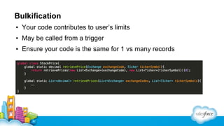 API Design for Your Packaged App | PPT