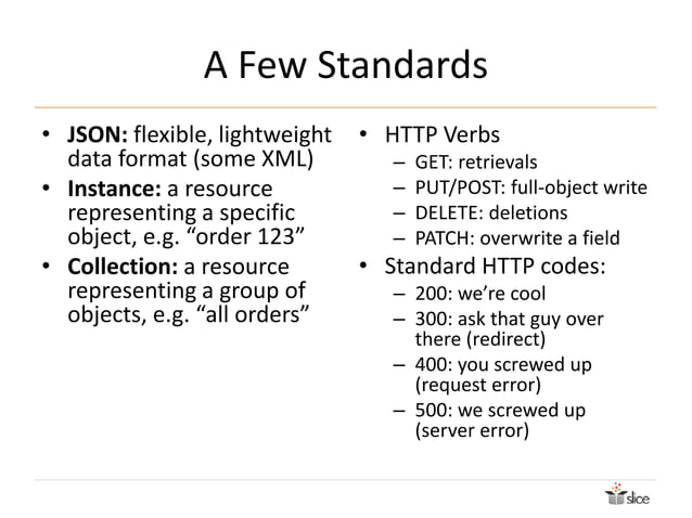 Intro to API Design Principles | PPT