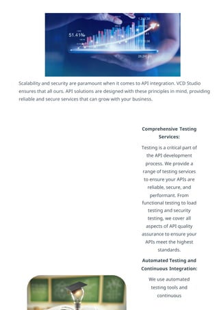 VCD studio API Development and Integration | DOCX