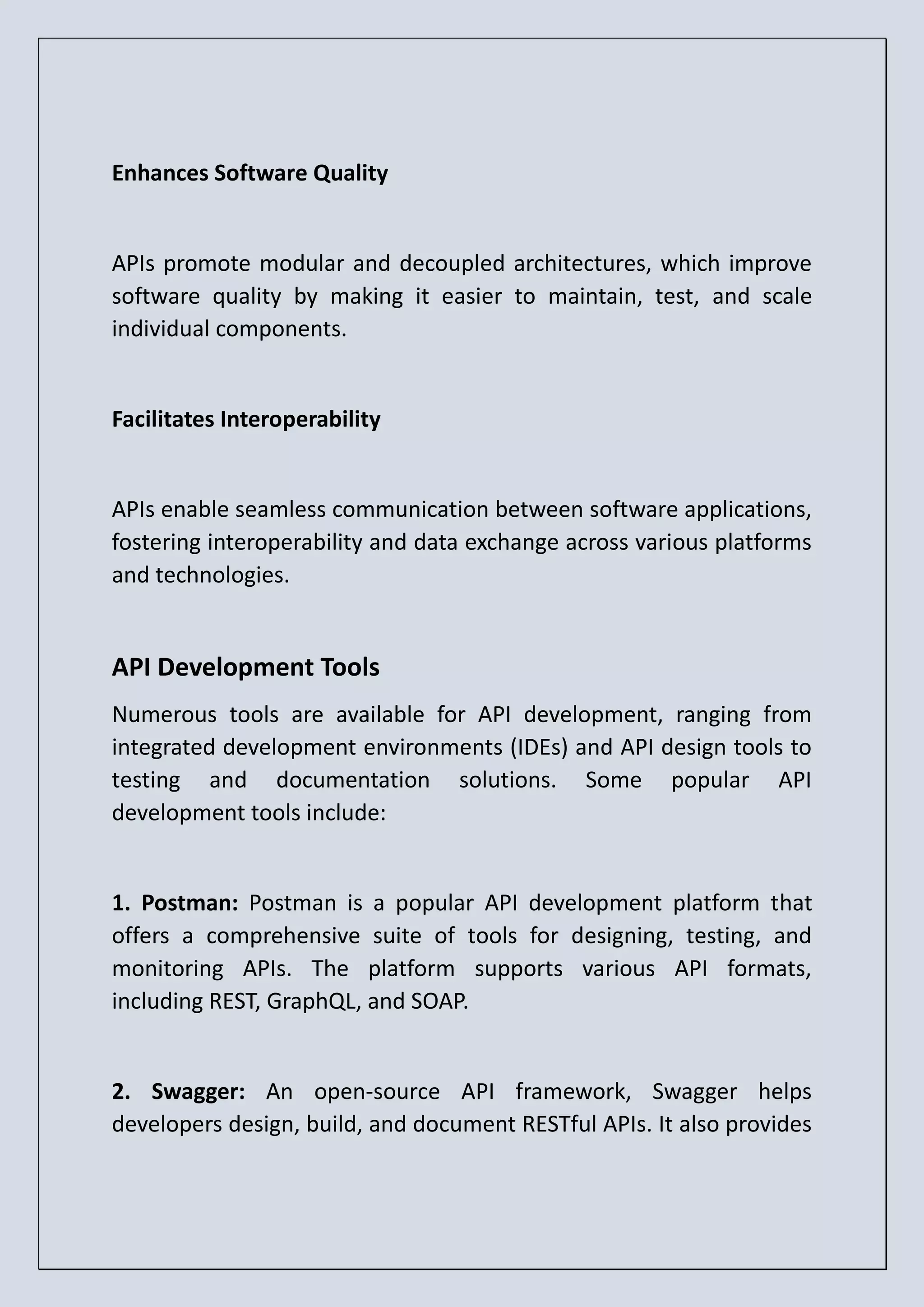 API Development – Complete Guide to Developing Robust APIs | PDF API Development – Complete Guide to Developing Robust APIs | PDF