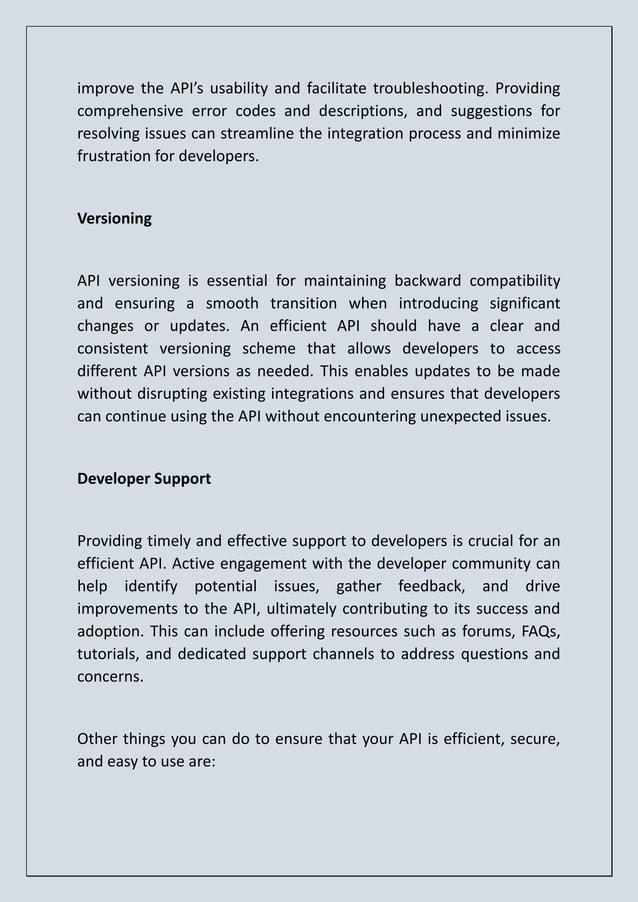 API Development – Complete Guide to Developing Robust APIs | PDF API Development – Complete Guide to Developing Robust APIs | PDF