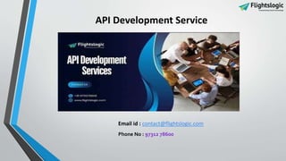 API Development Services | API Integration Services | PPTX