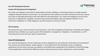 Custom API Development Services | API Integration | PPT