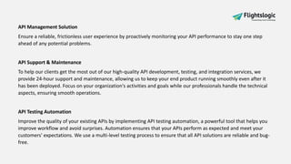 Custom API Development Services | API Integration | PPT