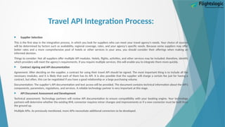 API Documentation | Travel Agency API | API Documentation | PPTX