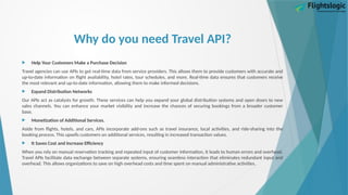 API Documentation | Travel Agency API | API Documentation | PPT