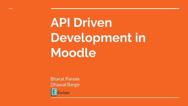 API-Driven Development in Moodle | PDF | Cloud Computing | Internet