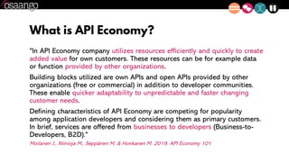 API Economy updated practical examples with scientific research | PPT
