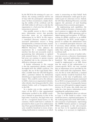 An API Model for Open Banking Eco-Systems | PDF