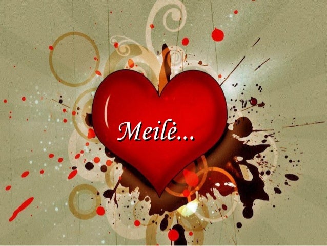 Apie meile