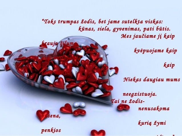 Apie meile