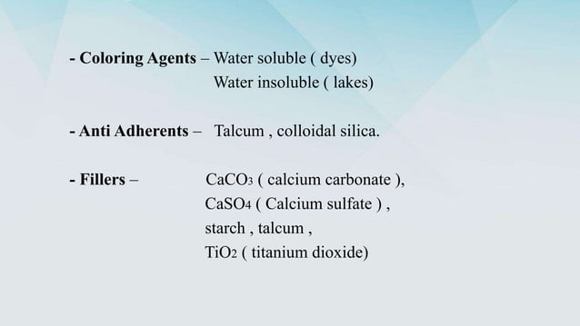 API & Excipients.pptx | Pharmaceutical Industry | Industries