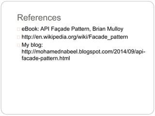 API Façade Pattern | PPT