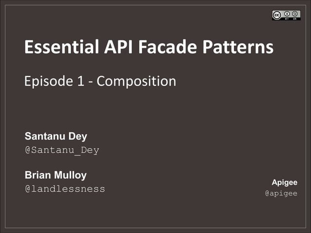 Essential API Facade Patterns - Composition (Episode 1) | PPT
