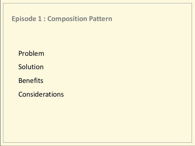 Essential API Facade Patterns - Composition (Episode 1) Essential API Facade Patterns - Composition (Episode 1)