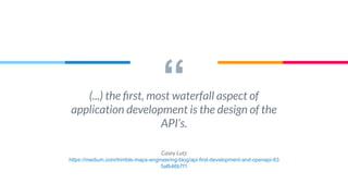 API-First Design and Django | PPT