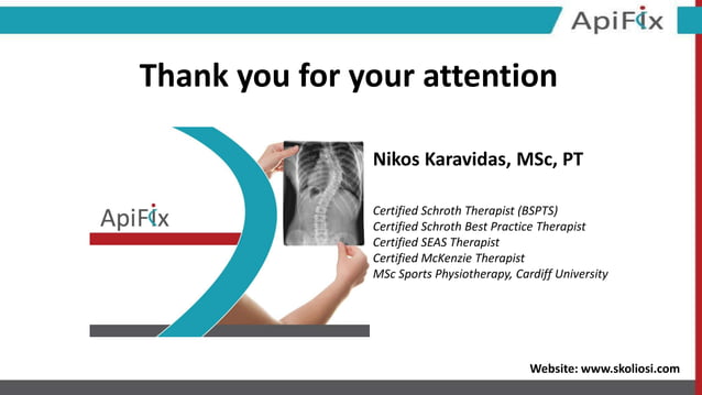 ApiFix treatment for Adolescent Idiopathic Scoliosis (AIS): The ...