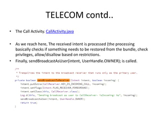 Outgoing Call Flow ~ Android