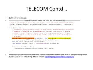 Outgoing Call Flow ~ Android