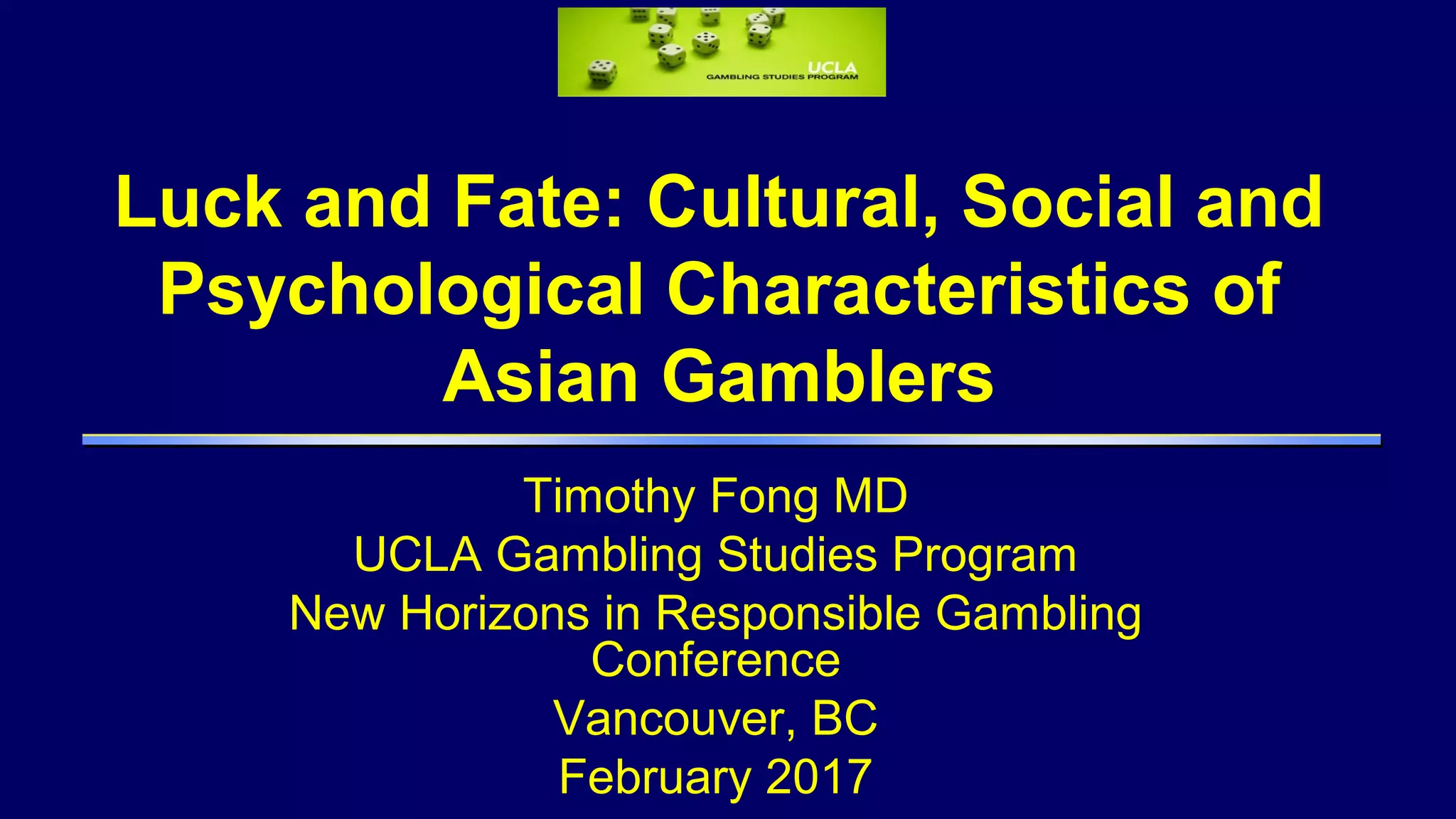 Dr. Tim Fong | PPT