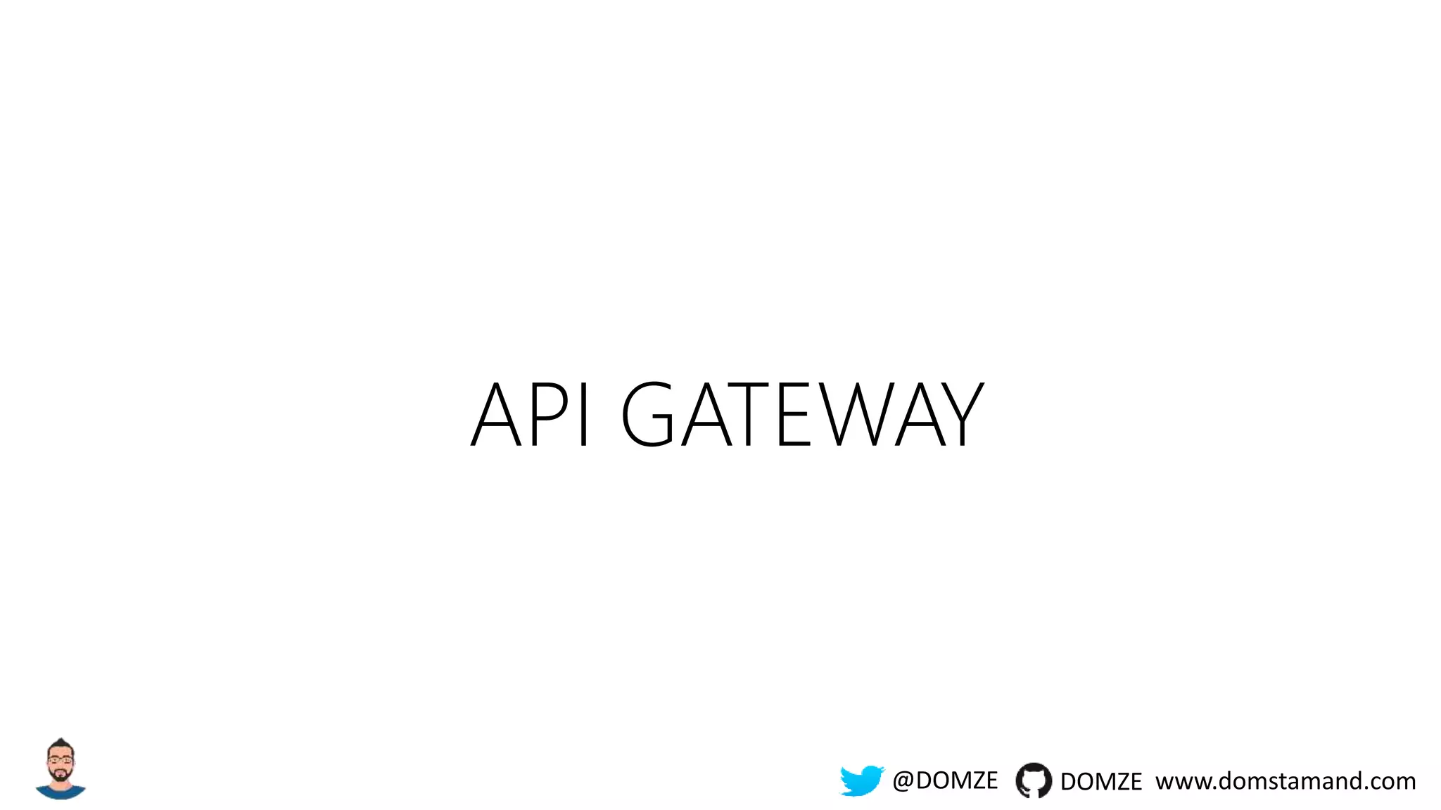 Api gateway | PPT