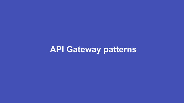 Api gateway | PPTX