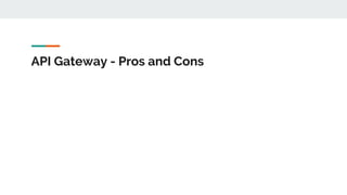 Api gateway in microservices | PPTX