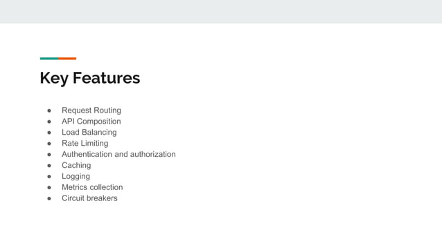 Api gateway in microservices | PPTX