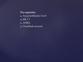 API gateway setup | PPTX